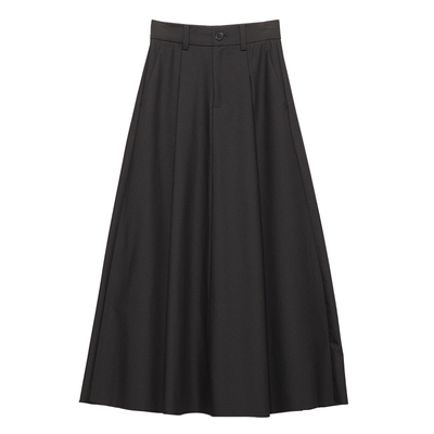 Carolingian意式经典大摆裙！精梳VISCOSE优雅半裙长裙早秋