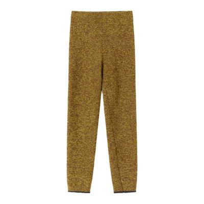 AR杂点半边绒保暖裤加绒加厚