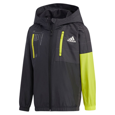 阿迪达斯儿童连帽夹克外套fk5866