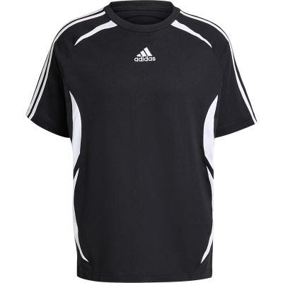 Adidas/阿迪达斯正品2025夏季款男士运动圆领足球短袖KE0145