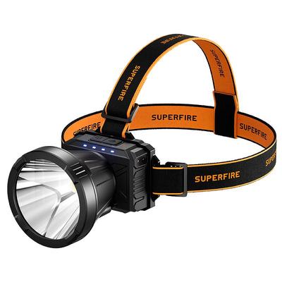 神火爆亮感应钓鱼专用大光杯头灯