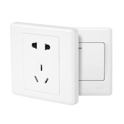 开关面板正泰电源插座五孔插座