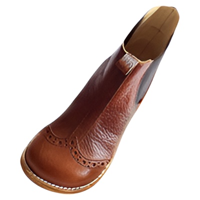 丹麦ANGULUS大A纯皮儿童短靴