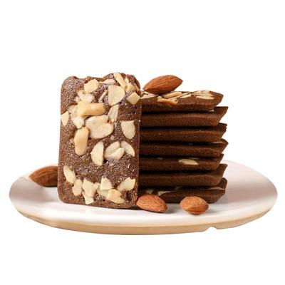 布朗尼可可脆片坚果芙脆饼干