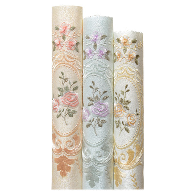 无缝墙布卧室纯色特价清仓无缝