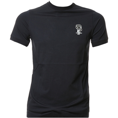 KarlLagerfeld男士短袖圆领T恤