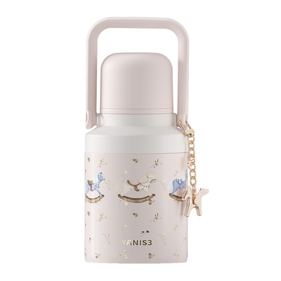 保温杯大容量水杯2026新款女生三双饮带盖水壶316L不锈钢便携杯子