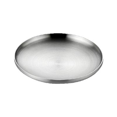 onlycook304不锈钢双层隔热盘