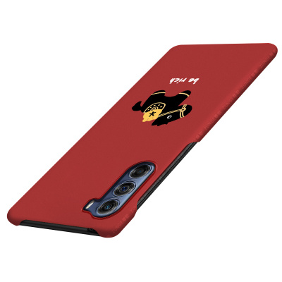 马上发财适用摩托罗拉s30手机壳edgex30保护套马年摩托罗拉x30半包边moto硬壳s30防摔新款moto新年卡通edge