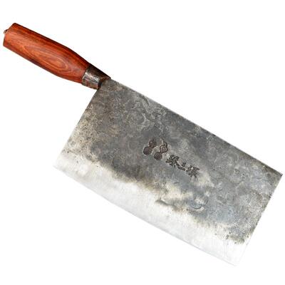 臻三环徘徊手工锻打菜刀舌尖上的中国拍摄李士贞手工锻打家用菜刀