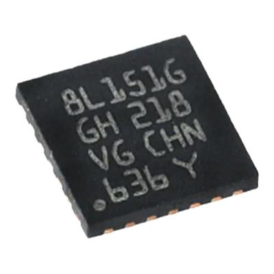 STM8L151G6U6TR 8L151G 封装 QFN28 8位微控制器芯片IC 原装正品