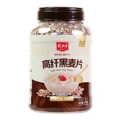 精力沛高纤黑麦片低脂肪