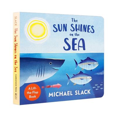 英文原版 The Sun Shines on the Sea 阳光照耀着大海 3-5岁低幼儿童启蒙认知绘本 纸板书 英文版 进口英语原版书籍