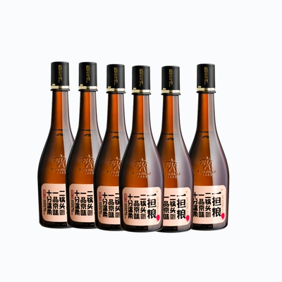 【官方正品】一担粮老北京二锅头逗号42度清香型白酒480ml每瓶