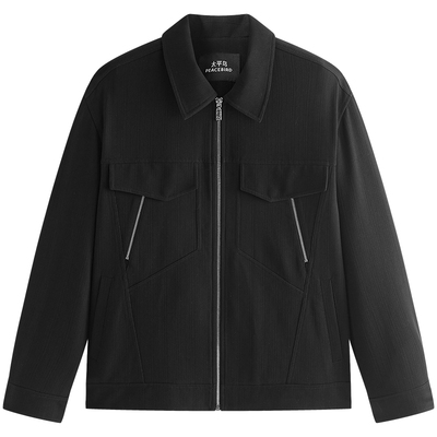 【商场同款】太平鸟男装夹克26春季新款宽松行政外套 B1BCG1404