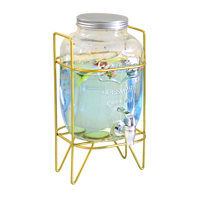 婚庆黑色铁架子dispenser储酿器