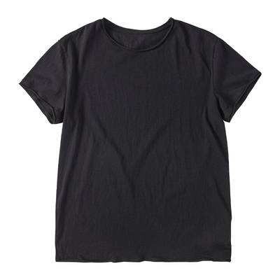 BEASTER「Classic竹节棉」经典圆领卷边基础复古短袖T-shirt