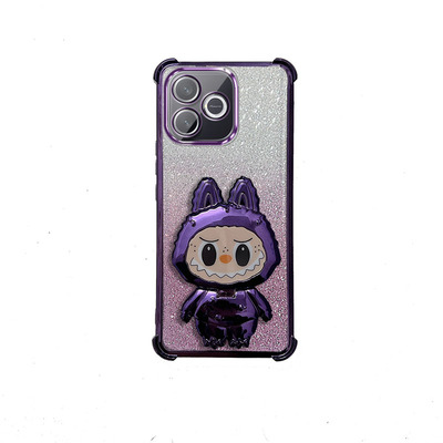 适用于荣耀x80i手机壳LNA-AN00精灵支架四角LNA-NX1气囊防摔保护套镜头全包边网红可爱女款时尚奢华潮流新款