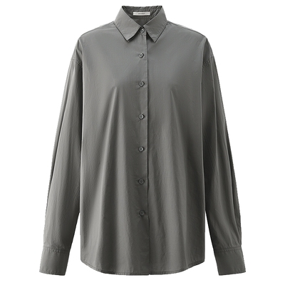 OCHIRLY欧时力精裁宽松长袖衬衫