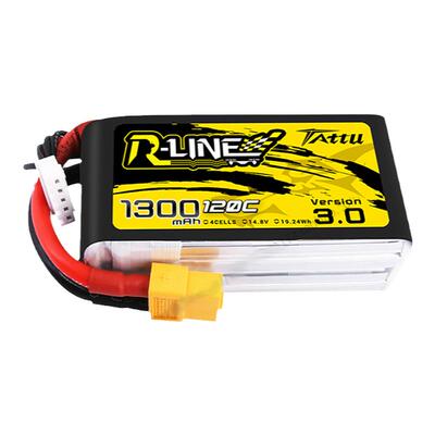 D1RC 格式TATTU金砖3.0电池4S/1300MAH/120C/FPV穿越机用