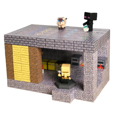 我的世界铁匠铺公仔礼物套装磁力