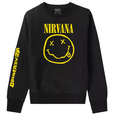 320克涅槃摇滚长袖卫衣