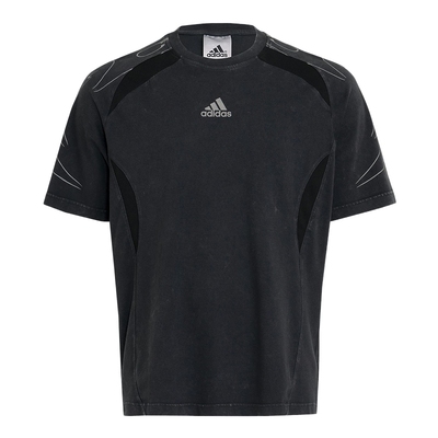 adidas阿迪达斯新款男复古棉质足球风运动宽松短袖T恤 KF8538