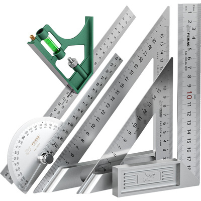飞豹不锈钢铝合金角尺