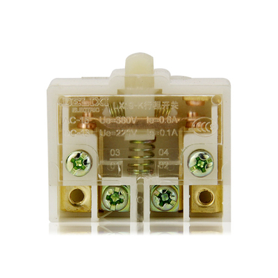 德力西LX19K脚踏开关芯子银合金