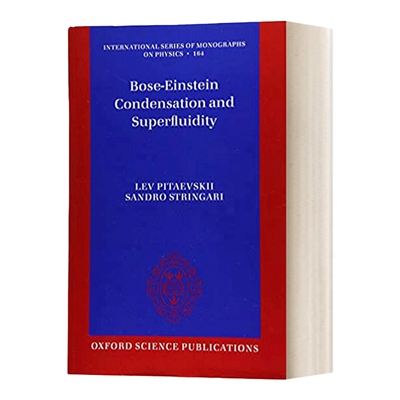 英文原版 Bose Einstein Condensation and Superfluidity 玻色 爱因斯坦凝聚和超流 英文版 进口英语原版书籍