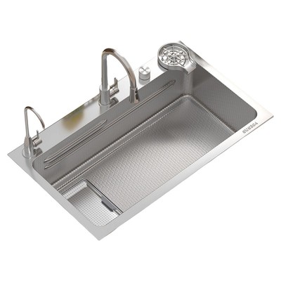 JOMOW304不锈钢加厚单槽水槽