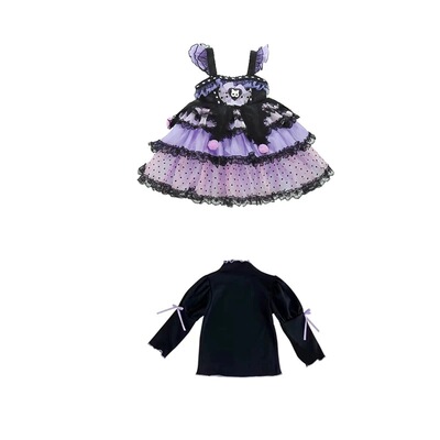 库洛米连衣裙秋冬新款生日礼服女