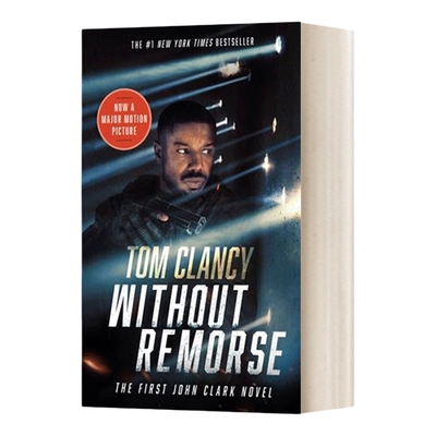 英文原版小说 Without Remorse Mti Ed 没有悔恨 电影版 英文版 进口英语原版书籍