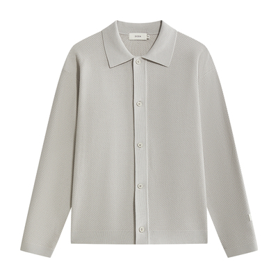 【零压体感】ZIOZIA通勤男装25春微阔云朵舒适针织开衫ZECE1602