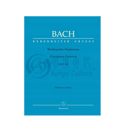 巴赫圣诞清唱剧总谱原版乐谱书