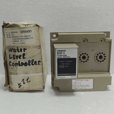 OMRON 61F-I FLOATLESS LEVEL SWITCH 110/220VAC WATER LEVEL CO