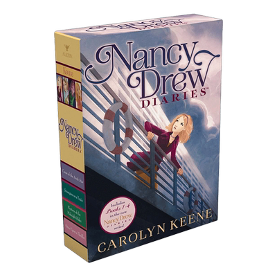 南希德鲁日记1-4册套装 英文原版小说 Nancy Drew Diaries 英文版 进口英语原版书籍