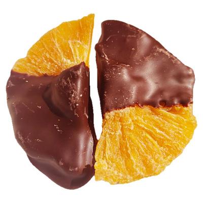 可甄黑巧克力蜜橘干菠萝干苹果干