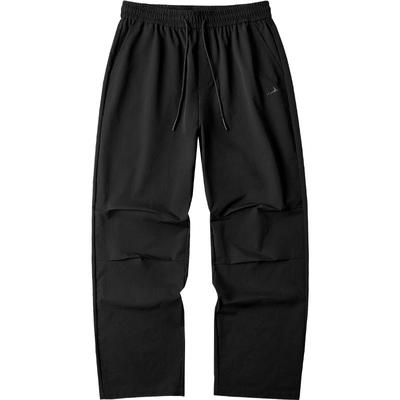 海澜之家易打理宽松伞兵休闲裤男