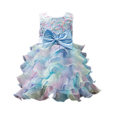 高端儿童礼服女童公主裙2023夏季