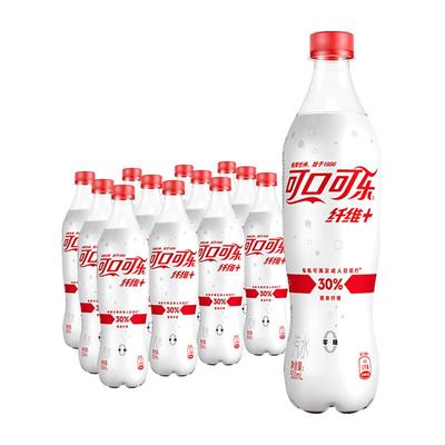 可口可乐纤维+无糖汽水500ml*12