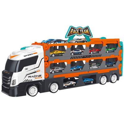 合金车收纳货柜工程车轨道弹射车