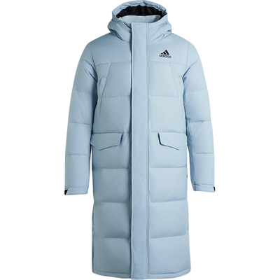 Adidas/阿迪达斯正品V L DOWN PARKA男士长款保暖羽绒服KF6747