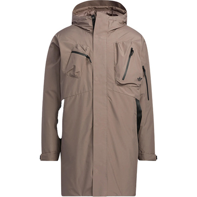 Adidas/阿迪达斯正品UTILITY DOWN 男子连帽运动休闲羽绒服HS9470