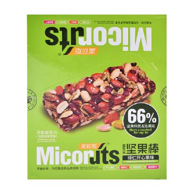 美荻斯益生元开心果味坚果棒
