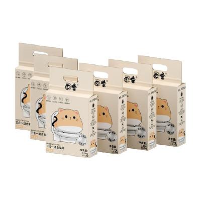 囧宝环保超强除臭猫砂2.5kg*6袋