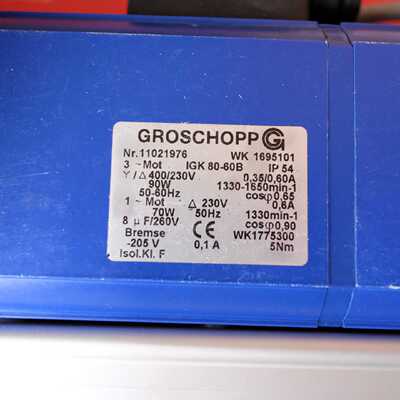 议价Groschopp WK 1695101 Groschopp全新伺服电机 IGK80-60B IGK