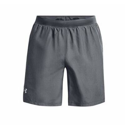 安德玛男子跑步短裤速干二合一