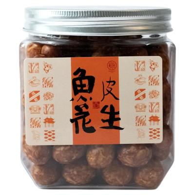 耀华成都特产手工鱼皮花生200克
