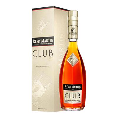 人头马CLUB法国进口洋酒优质香槟区干邑白兰地700ml礼盒装随机